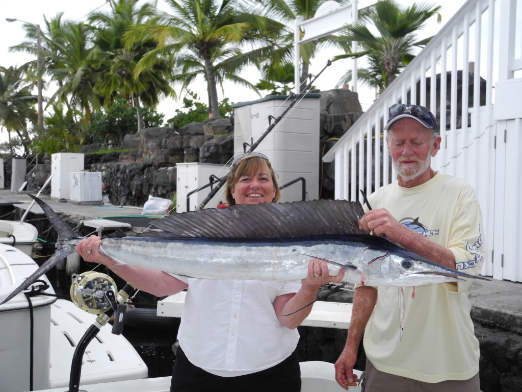 BIG Surprise for Tucson Family Fishing in Kona