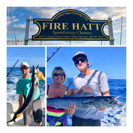 Escape to Paradise - Kona Fishing Charter - Fire Hatt, Hawaii